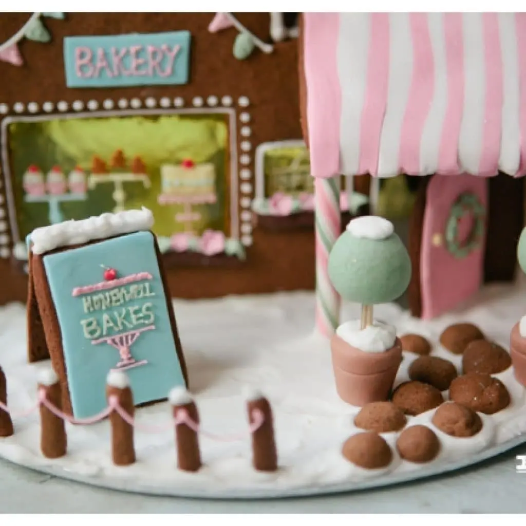 How We Made Our Gingerbread Bakery House